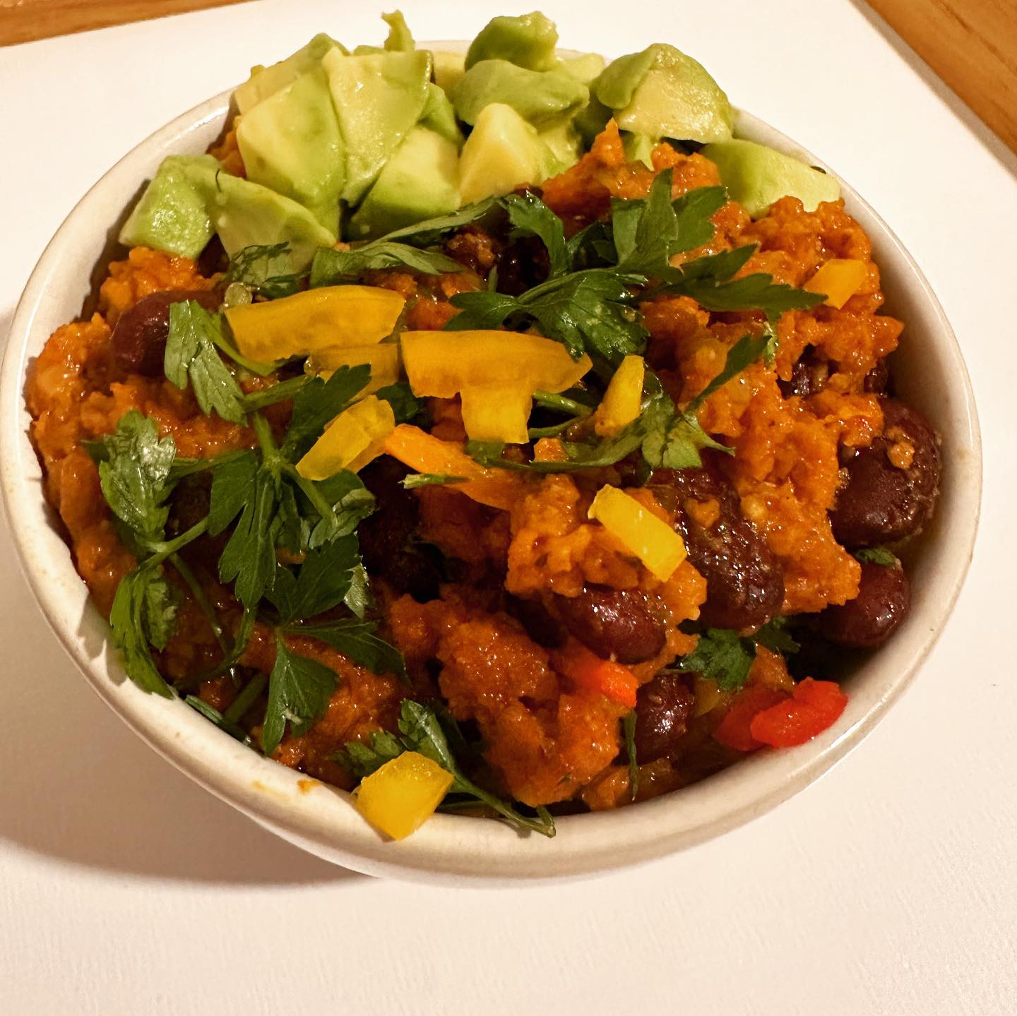 Receita de Chili com Seitan