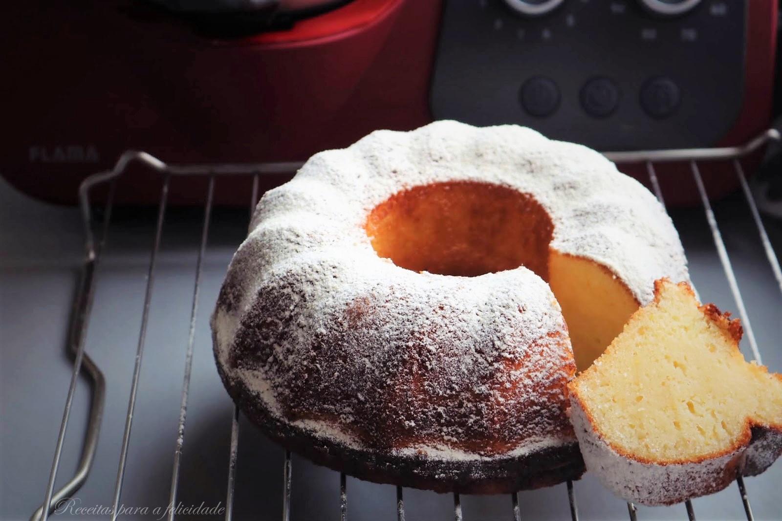 Receita de Bolo de Arroz Cru
