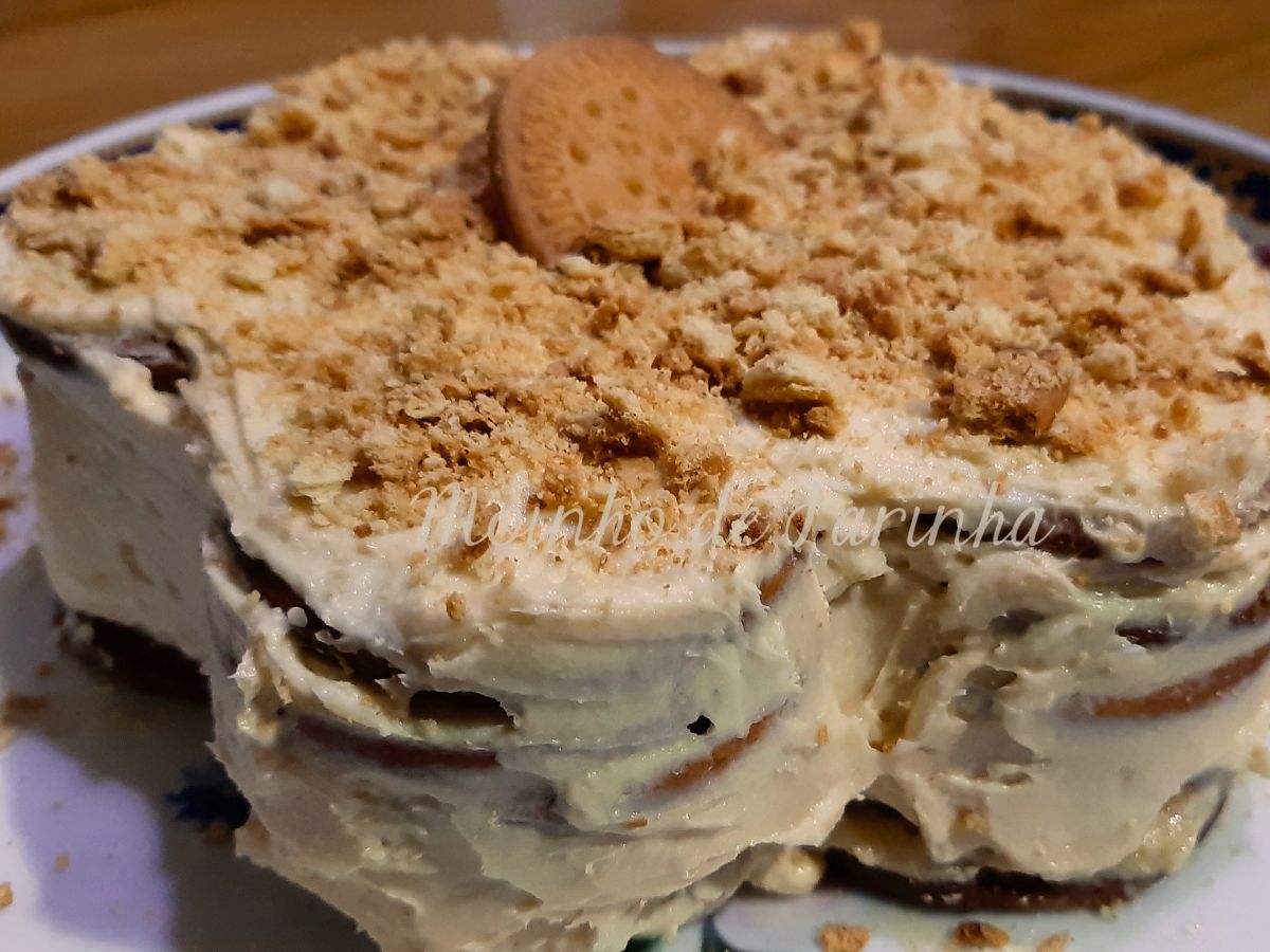 Receita do Bolo de Bolacha clássico