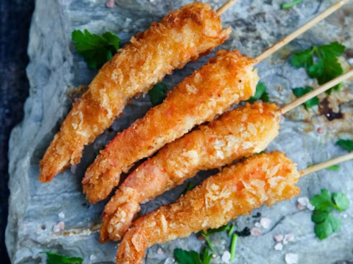 Receita imperdível de Camarão Panado