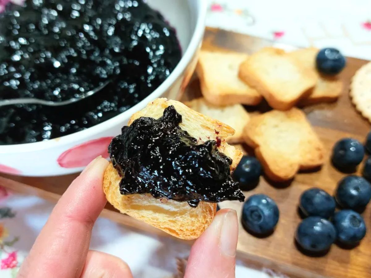 Receita do Doce de Mirtilos muito fácil