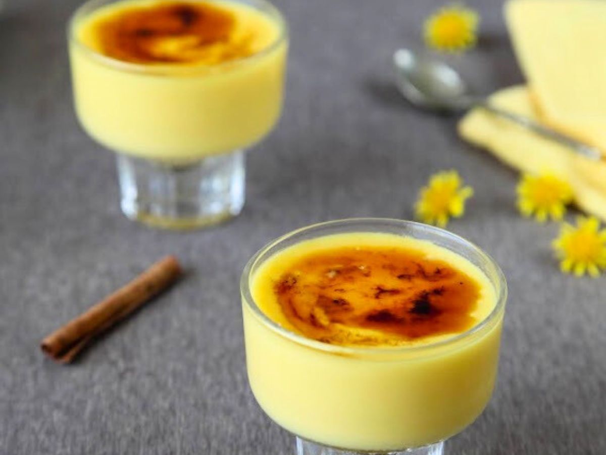 Receita do Creme de Coco e Laranja