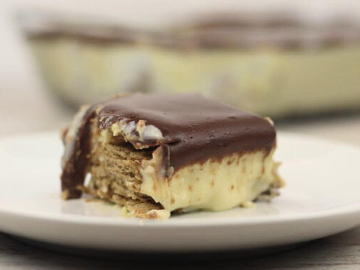 Receita do Pavê de Chocolate