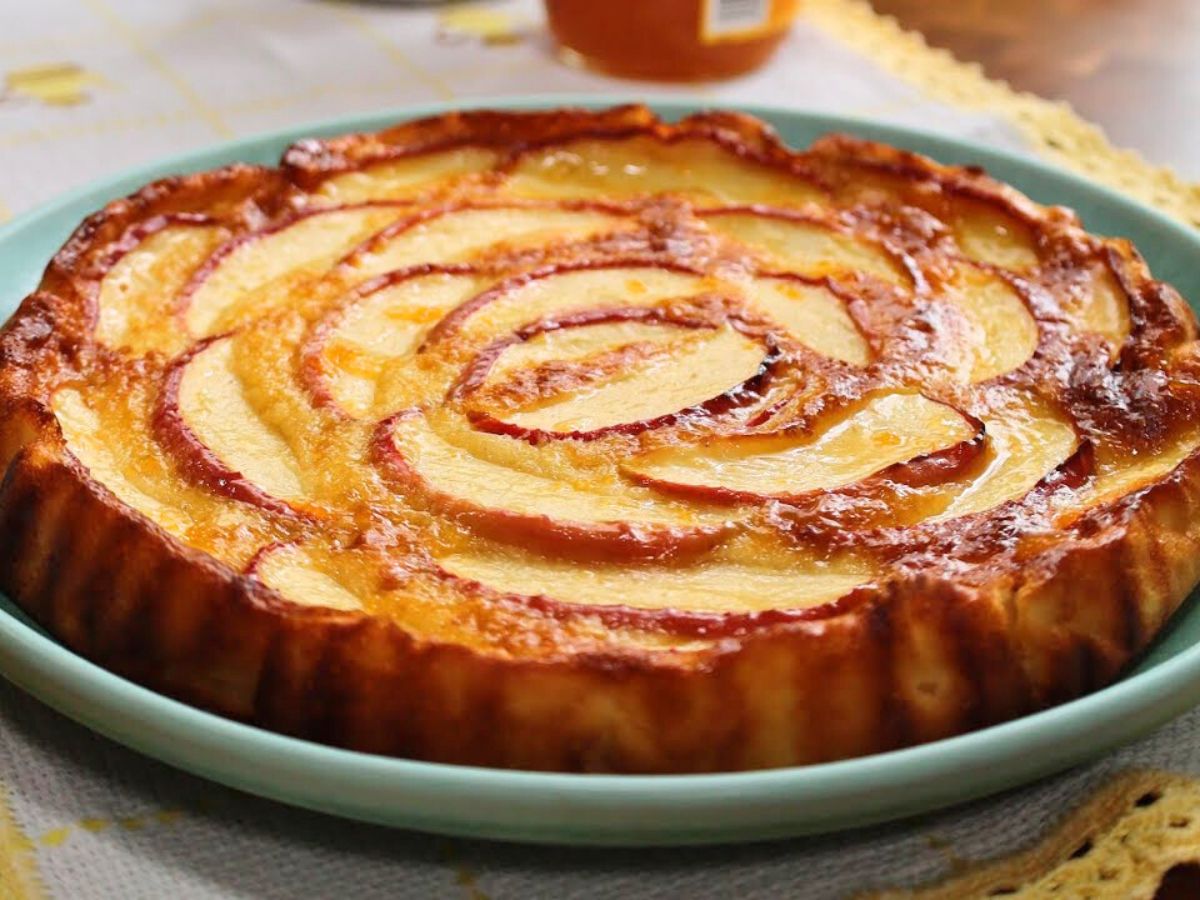 Receita super simples de Tarte de Maçã