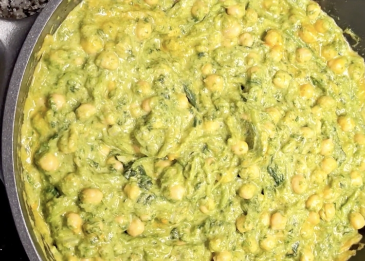 Aprenda a Fazer Esparregado de Espinafres e Espigos com Grão