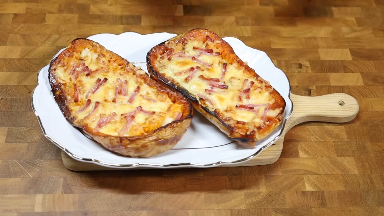 Receita de abóbora recheada no forno com muito sabor